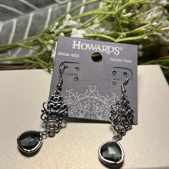 Howard’s Jewelry | Jewelry | Howards Victorian Style Silver Earrings ...